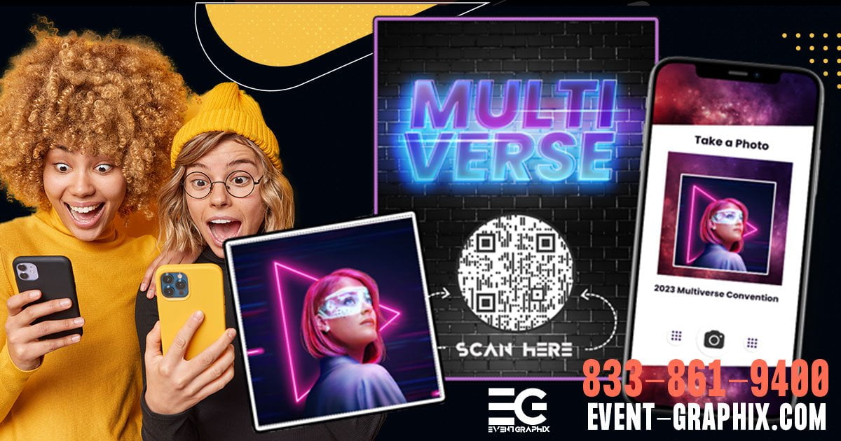 Virtual Photo Booth by Event Graphix add to your event now